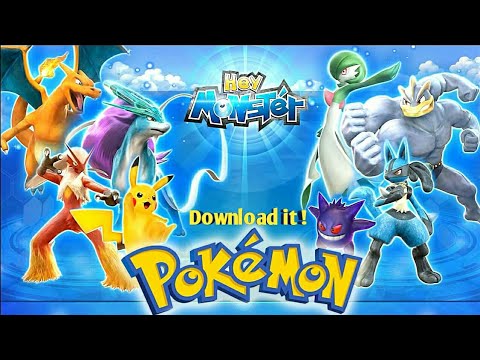 New pokemon high graphics game | pokemon hey monster | latest version ...