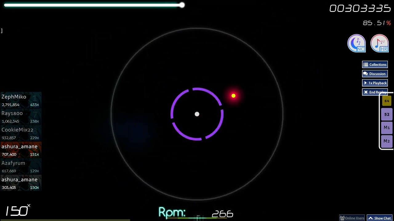 osu! Jay-z & Kanye West -Ni**as in Paris (normal) + NC HR - YouTube