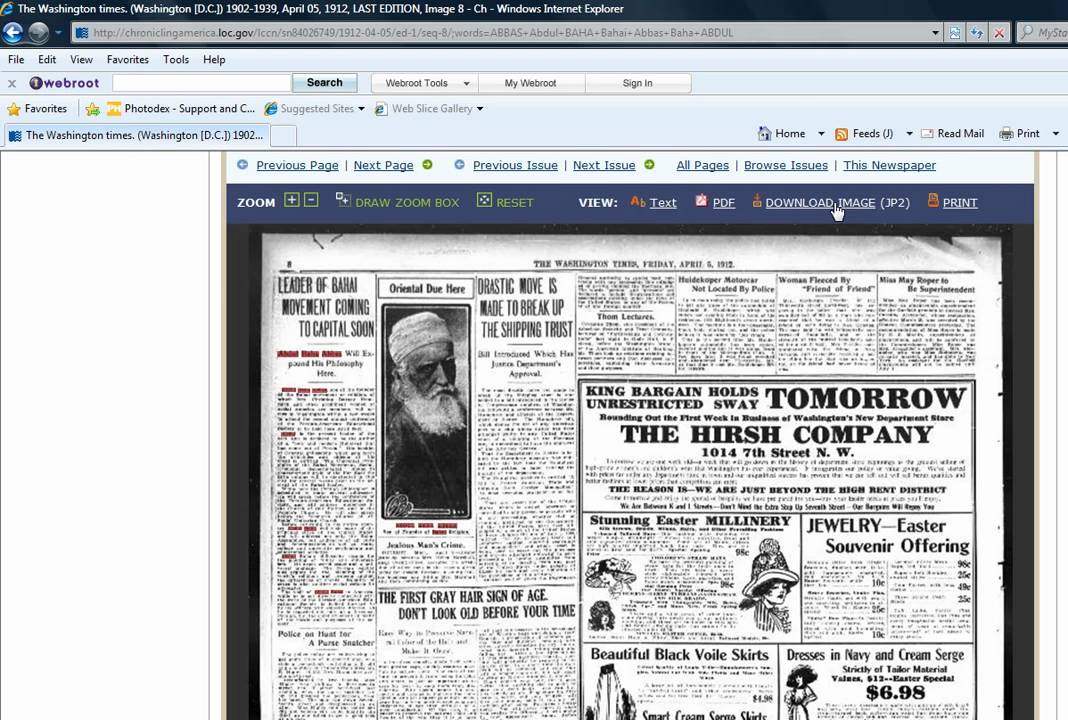 Searching_LOC_Archived_Newspapers.mov - YouTube