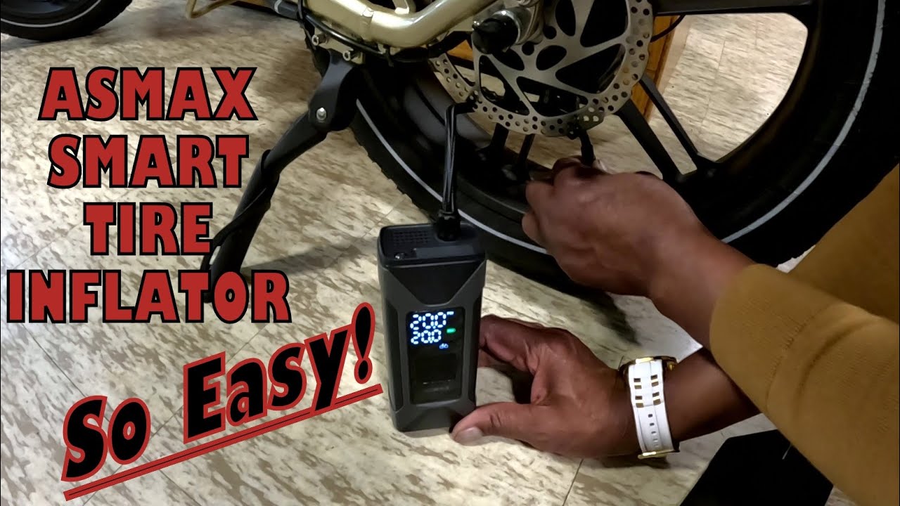 An Early Birthday Gift For Kelvin! Asmax Smart Tire Inflator T10 - Not ...