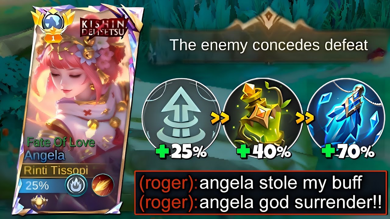 I FINNALY FOUND THE BEST BUILD FOR ANGELA 2025!! (Enemy Auto Surrender ...