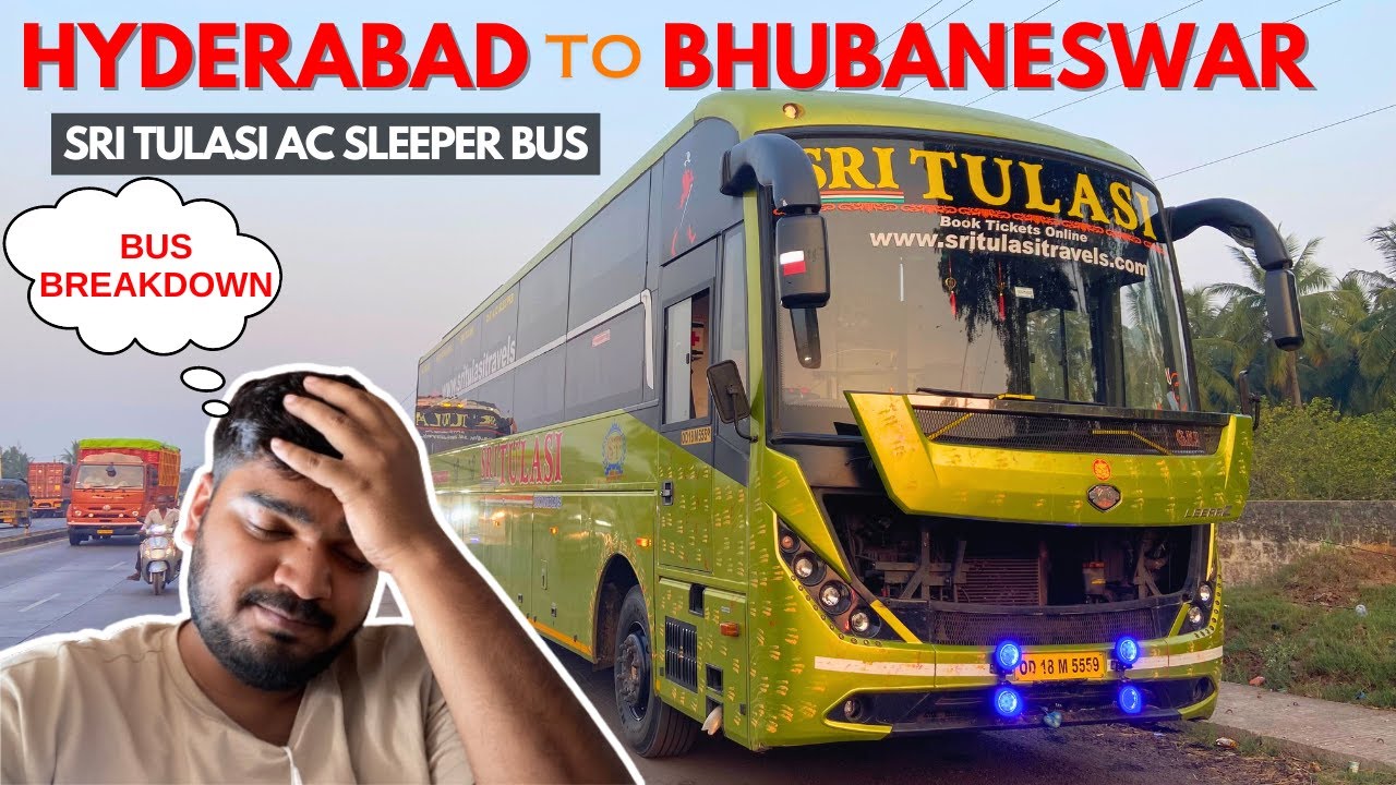 Hyderabad To Bhubaneswar Bus SRI TULASI Travels AC Sleeper Bus YouTube hyderabad-to-bhubaneswar-bus-sri-tulasi-travels-ac-sleeper-bus-youtube
