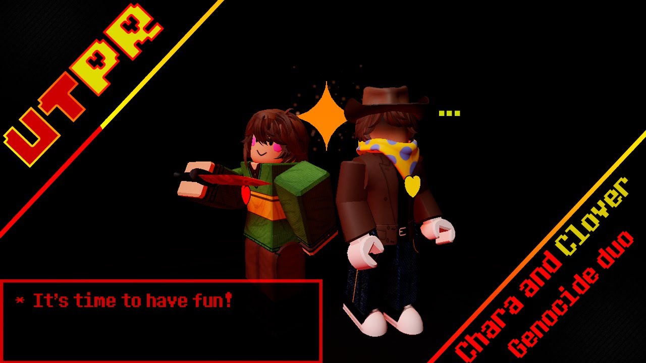 CHARA AND CLOVER!!! GENOCIDE DUO!(Part 2, FLASH LIGHTS)| Undertale Test ...