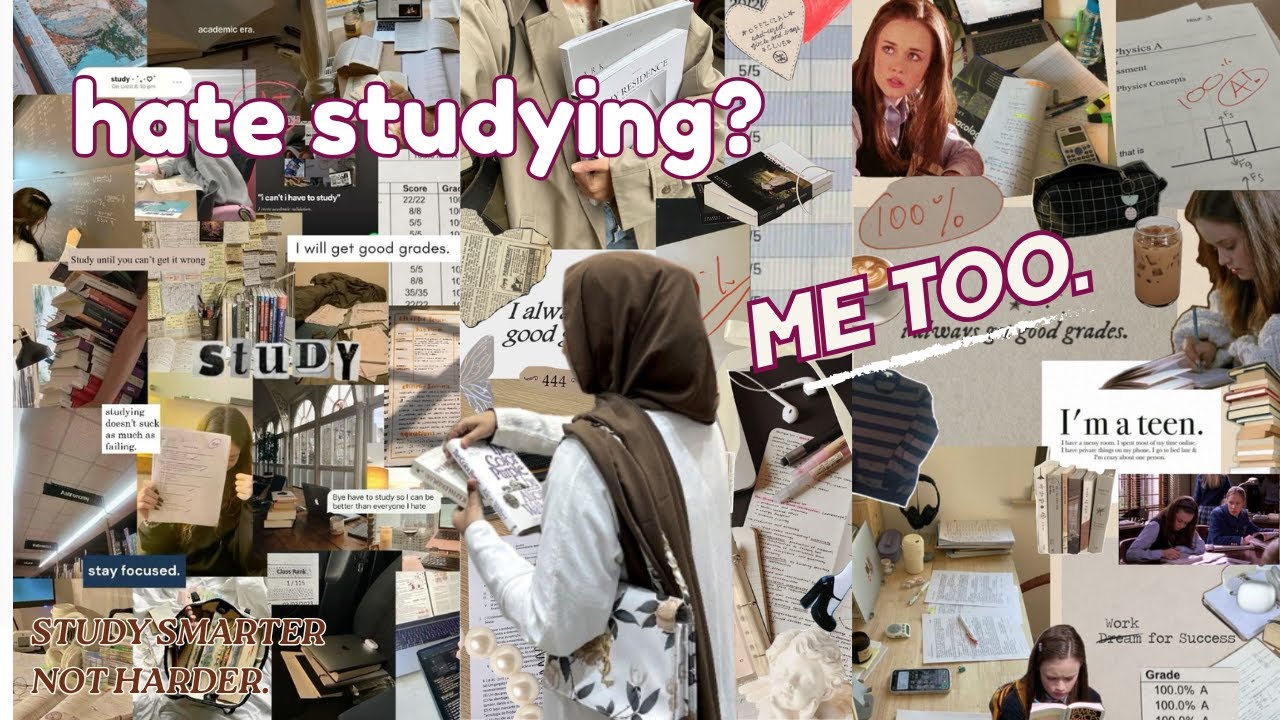 WATCH THIS IF YOU HATE STUDYING! 7 Tips to Make Studying Fun & Save ...