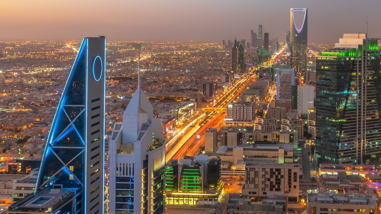 Riyadh Saudi Arabia in 2022: Evening View | Riyadh Season Preparation ...
