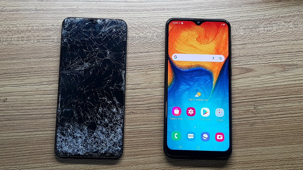 damaged phone badly damaged- Repair and beautify your phone - YouTube