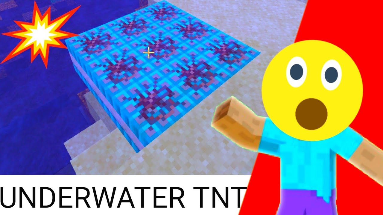 UnderWater TNT (MINECRAFT) - YouTube
