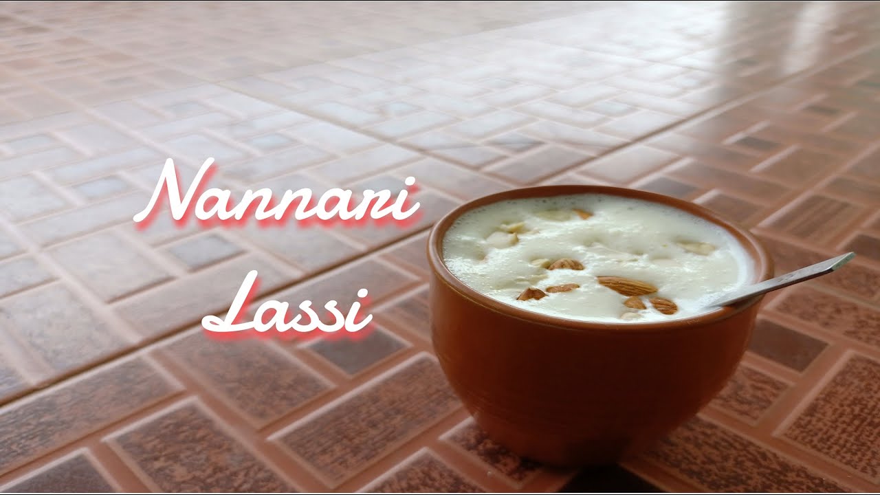 Special Nannari Lassi Recipes | How to make Nannari Lassi | Nannari ...
