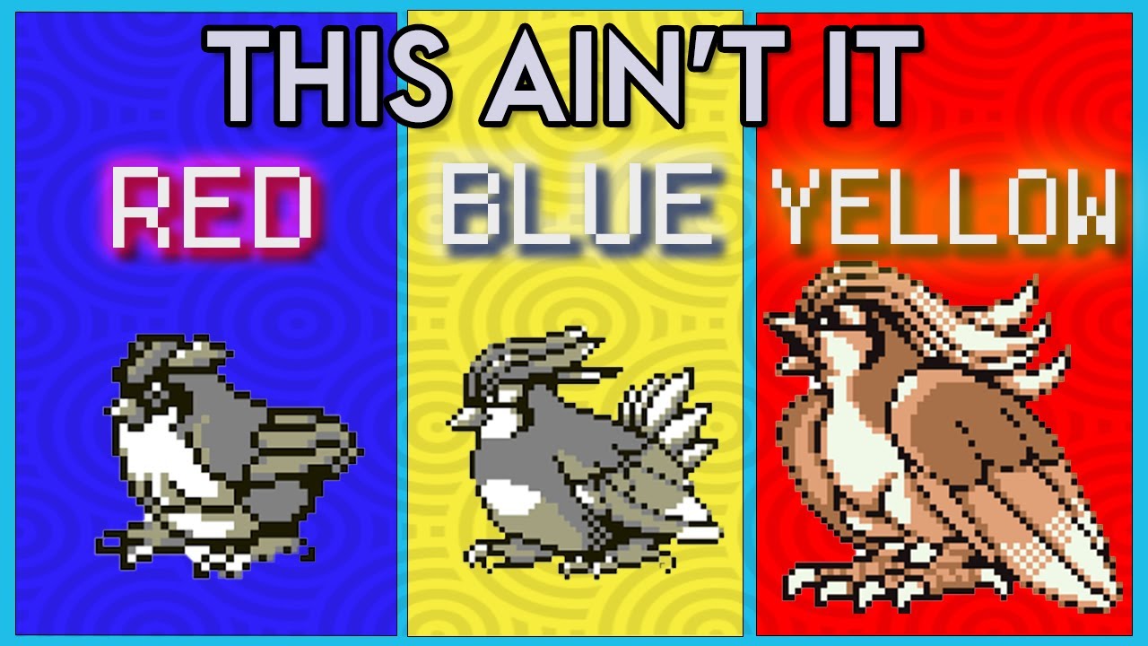 Is Pidgeot OVERRATED in Pokemon Red / Blue / Yellow? - YouTube