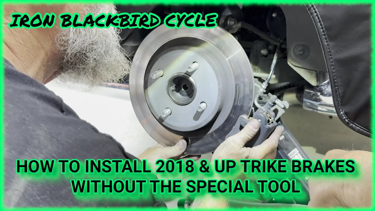 How to install Harley Davidson Tri-Glide Rear Brakes without having the ...