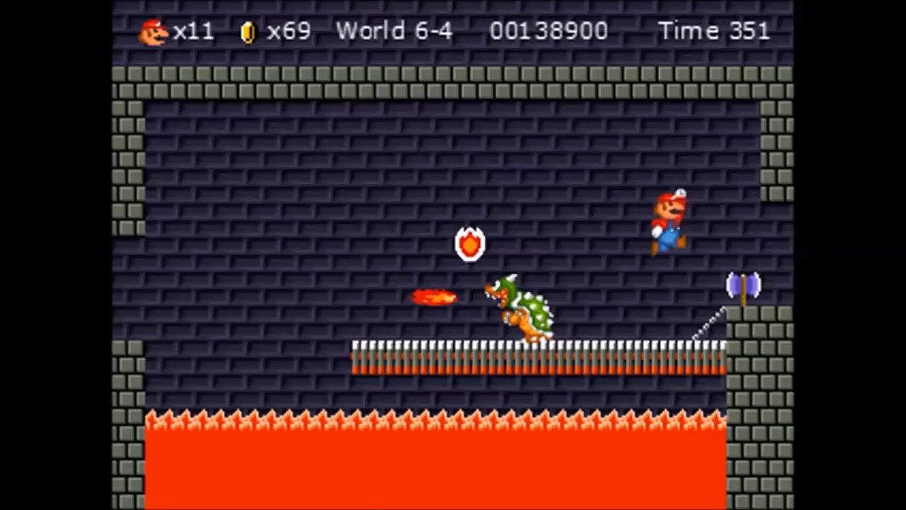 SMBDDX Short Lame Bowser Battle REMASTERED - YouTube