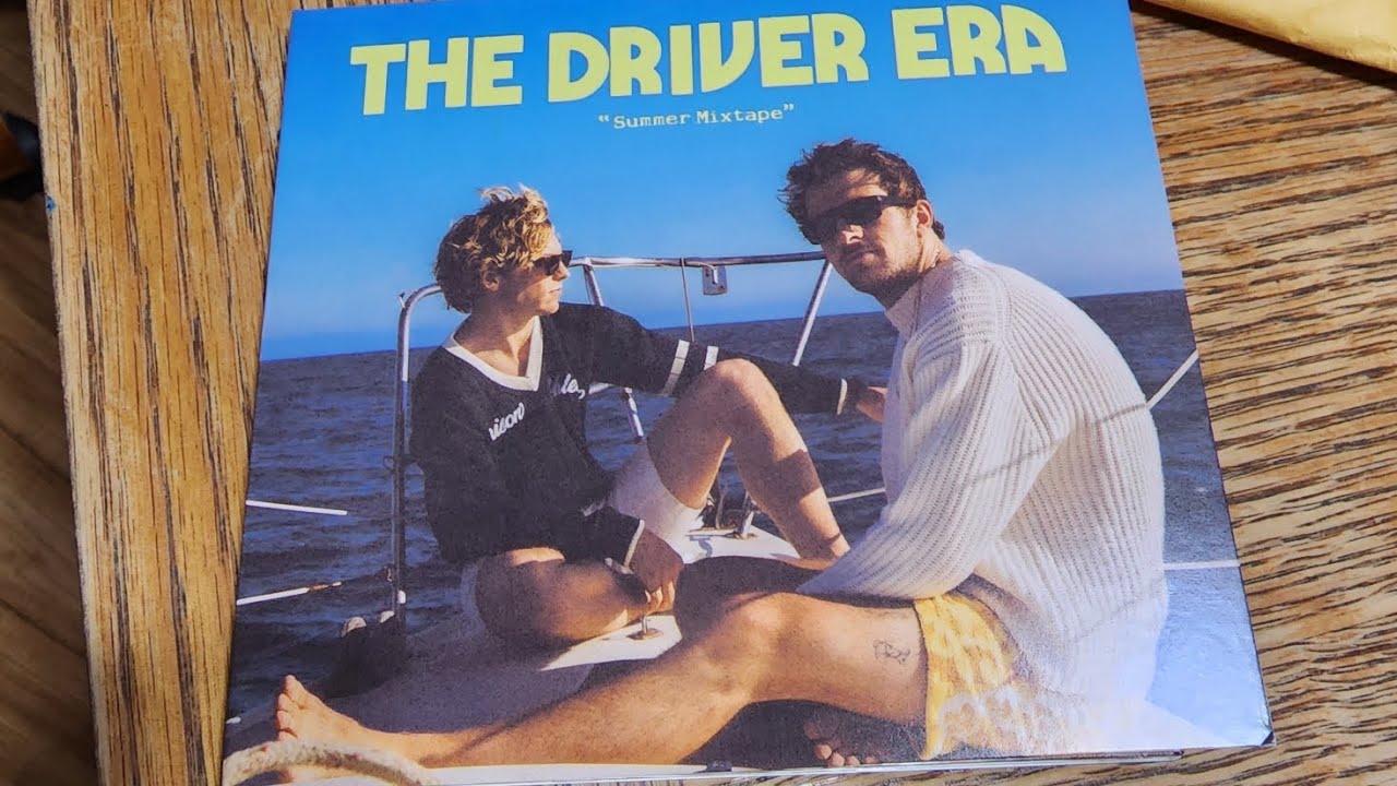 Unboxing The Driver Era Summer Mixtape CD 💿 w/ background music 🎶 - YouTube