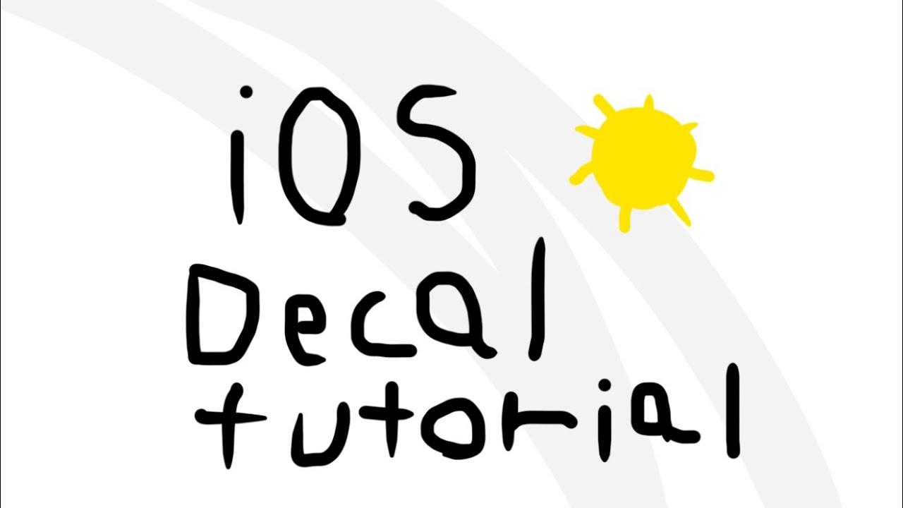 Make decals for Obby Creator tutorial! (iOS Mobile) - YouTube