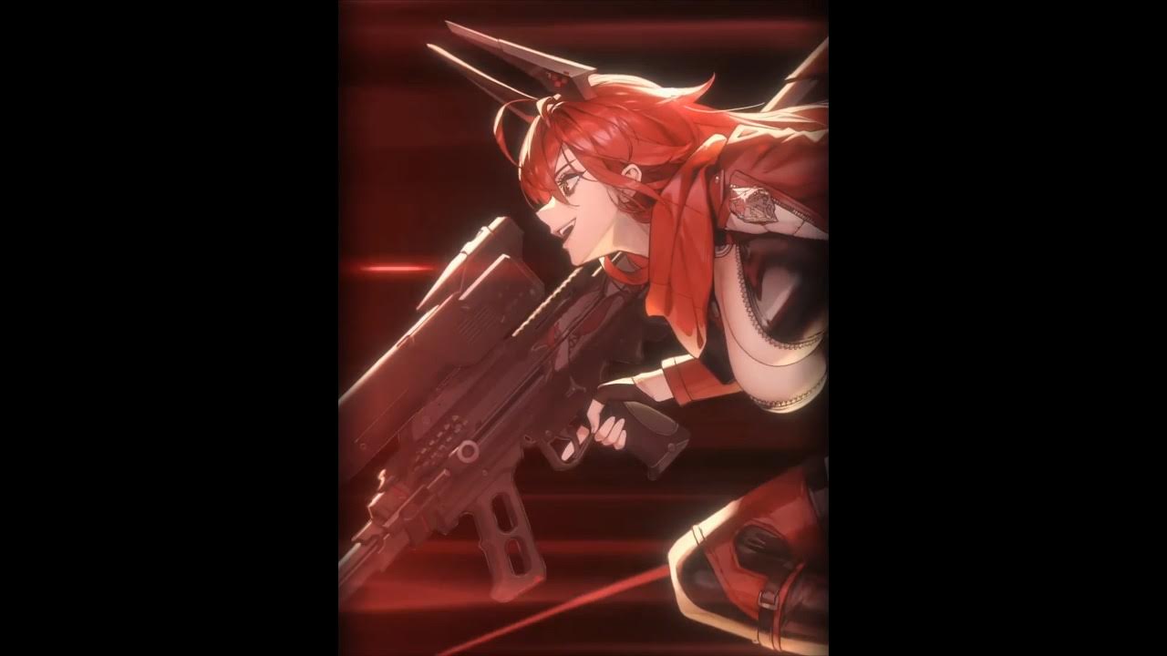 Red Hood Burst Animation Wallpaper Nikke Youtube