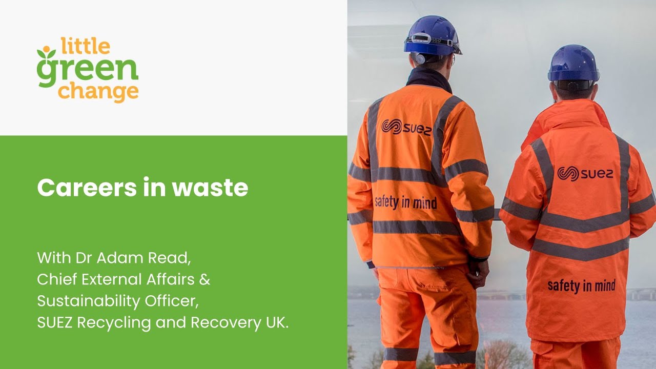Careers in waste. A speaker talk by Dr Adam Read, SUEZ Recycling and ...