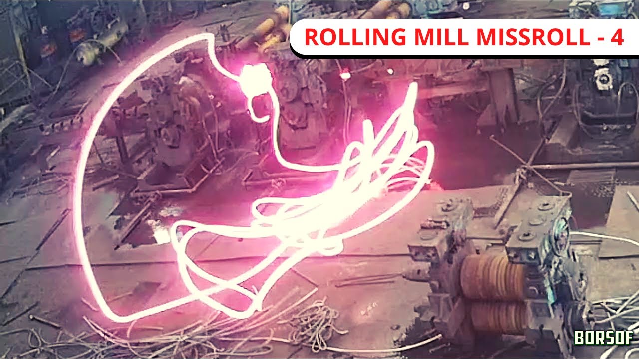 Rolling Mill Missroll - 4 | Steel Plant Missrolls | Missrolls Caught on ...