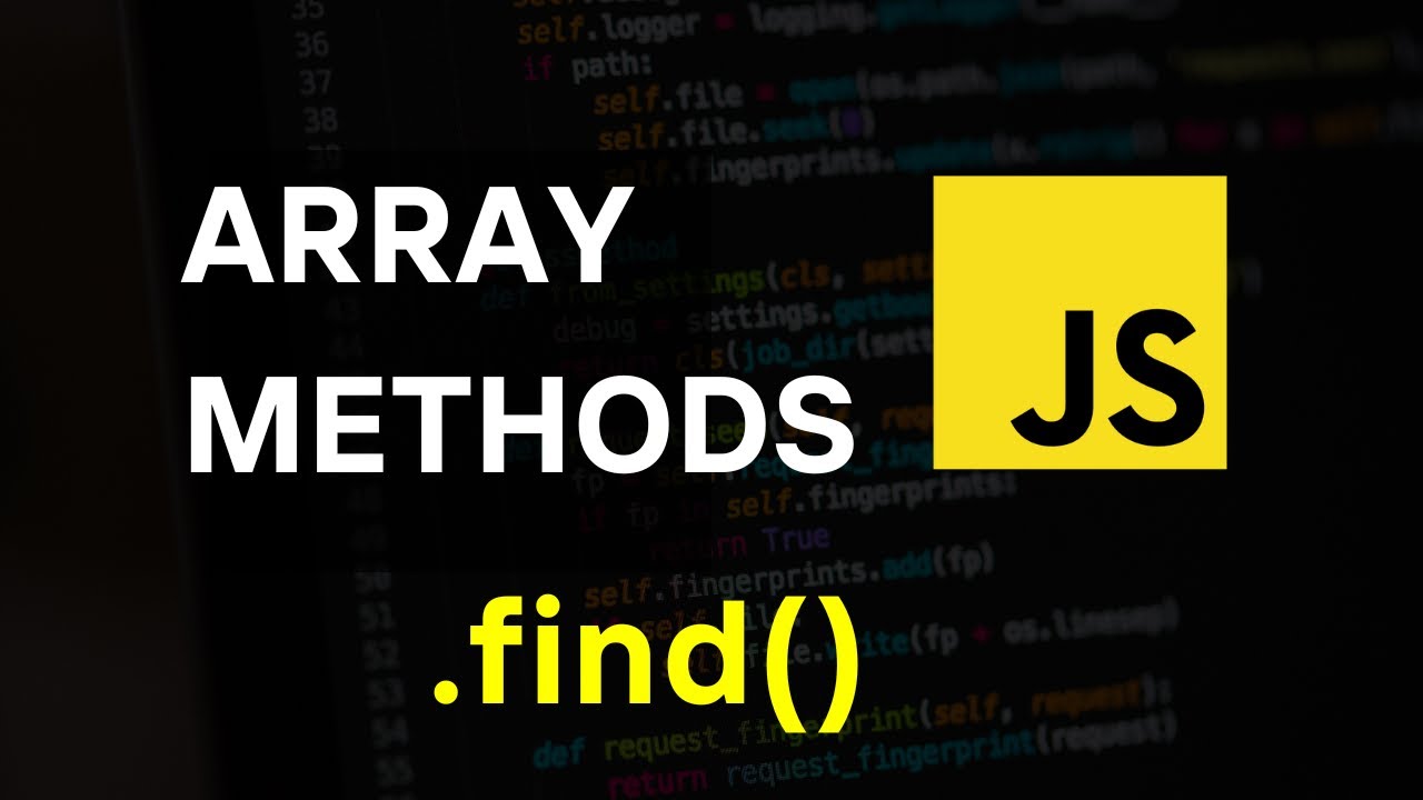 Learn JavaScript Find() in 5 Minutes: A Quick and Easy Tutorial - YouTube