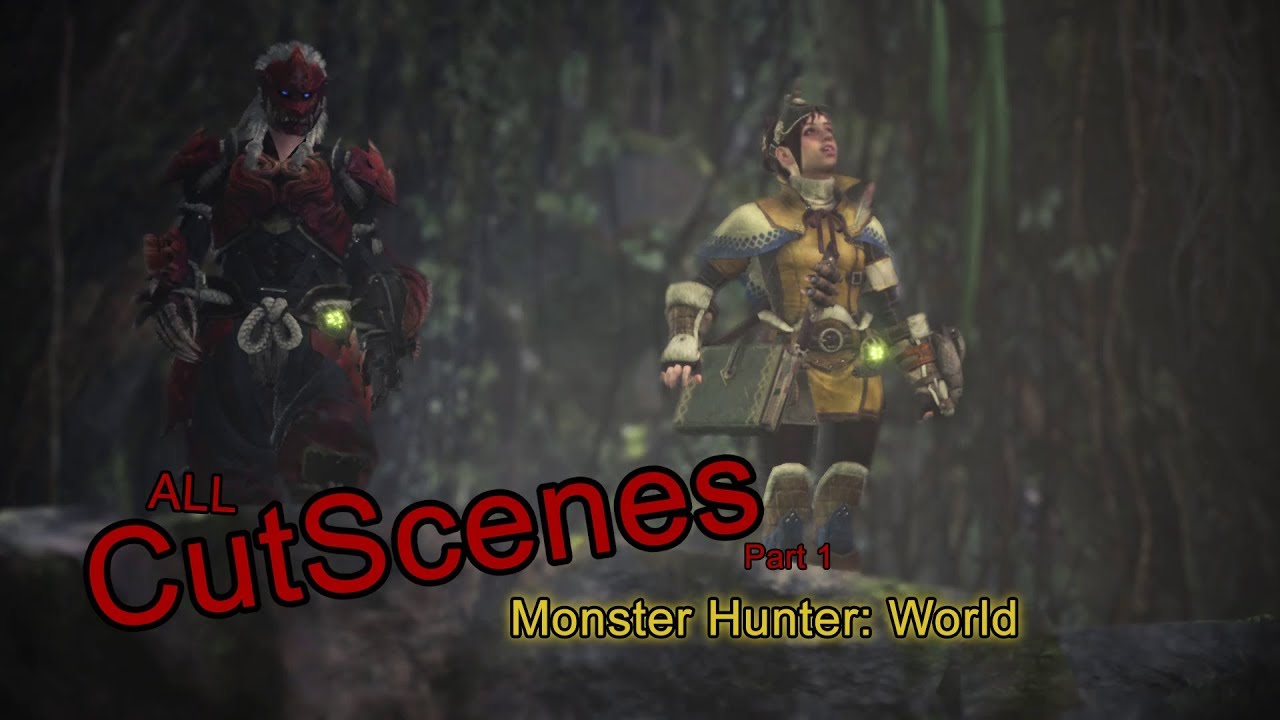 Monster Hunter: World - Cutscenes part 1 - YouTube