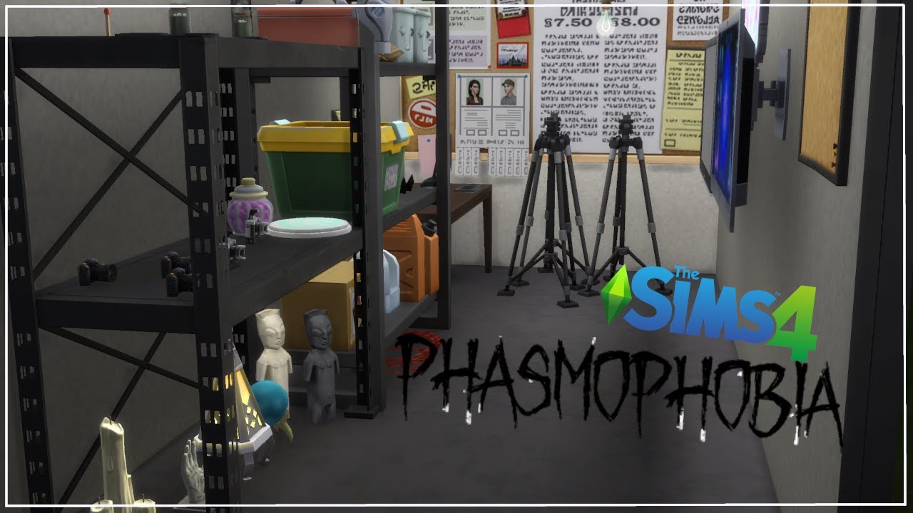 Phasmophobia van || The Sims 4 Speed Build - YouTube
