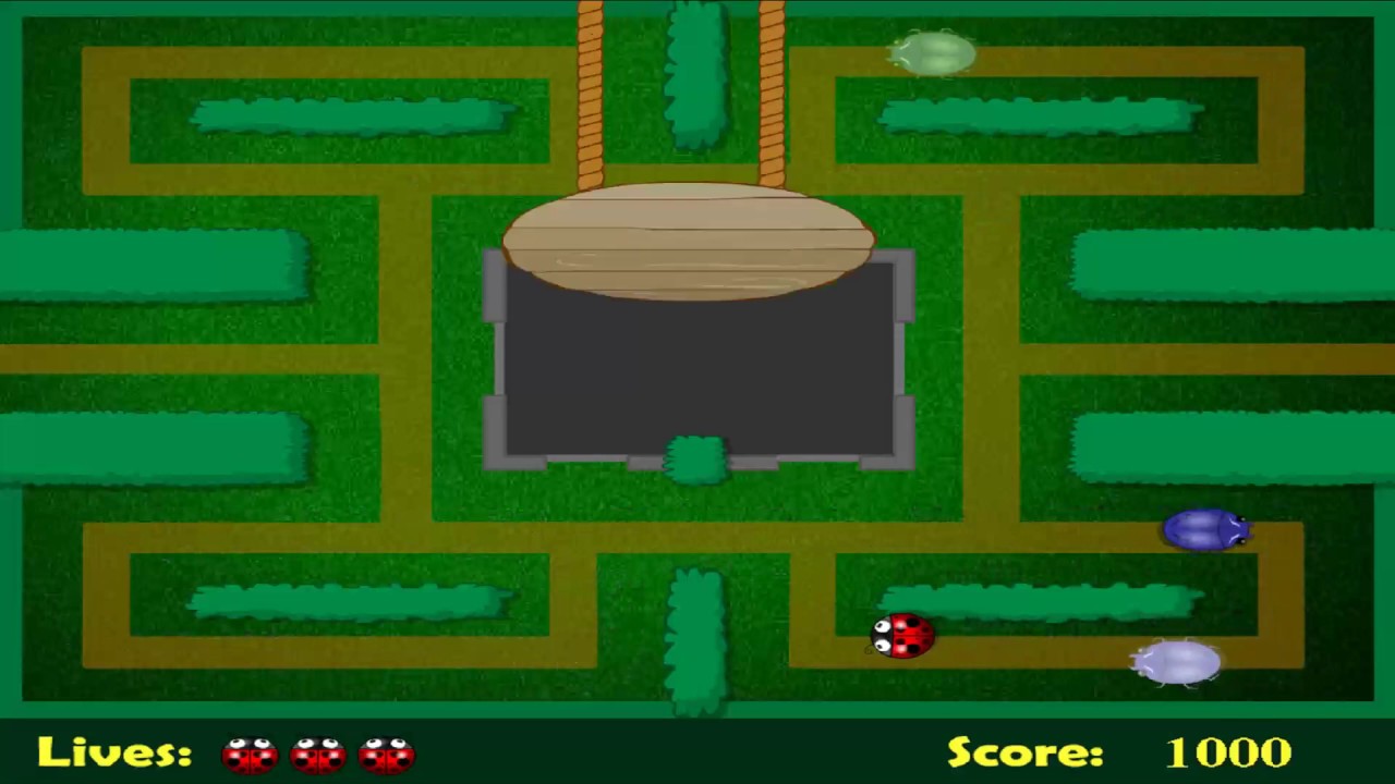 HUNGRY BUGS ONLINE PACMAN PAC MAN MAZE ELEMENTS FROM PACMANGAME ORG ...
