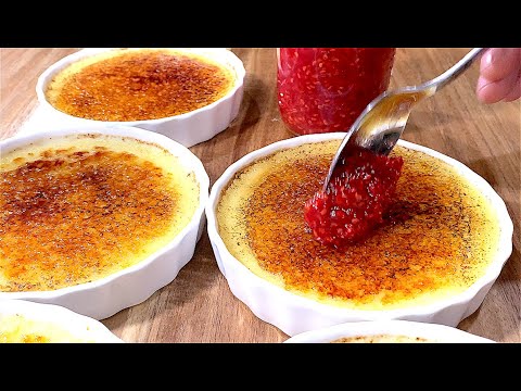 Easy SECRET RECIPE for a Delicious CREME BRULEE - YouTube