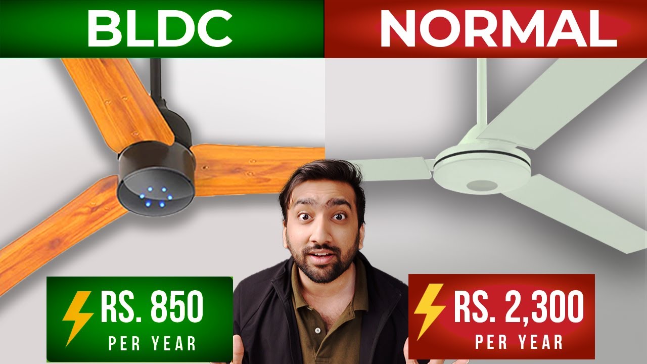BLDC Fan vs Normal Fan ⚡️ Detailed Comparison 2023 ⚡️ in Hindi ⚡️ Which ...