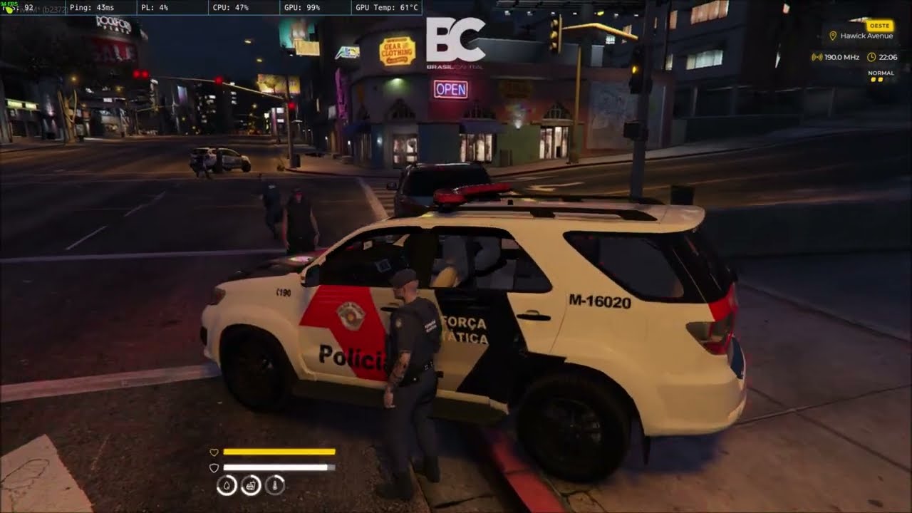 ''Agora perdeu'' #32 - Brasil Capital - FiveM - YouTube