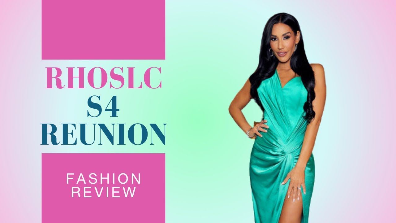 RHOSLC Season 4 Reunion Fashion Review - YouTube