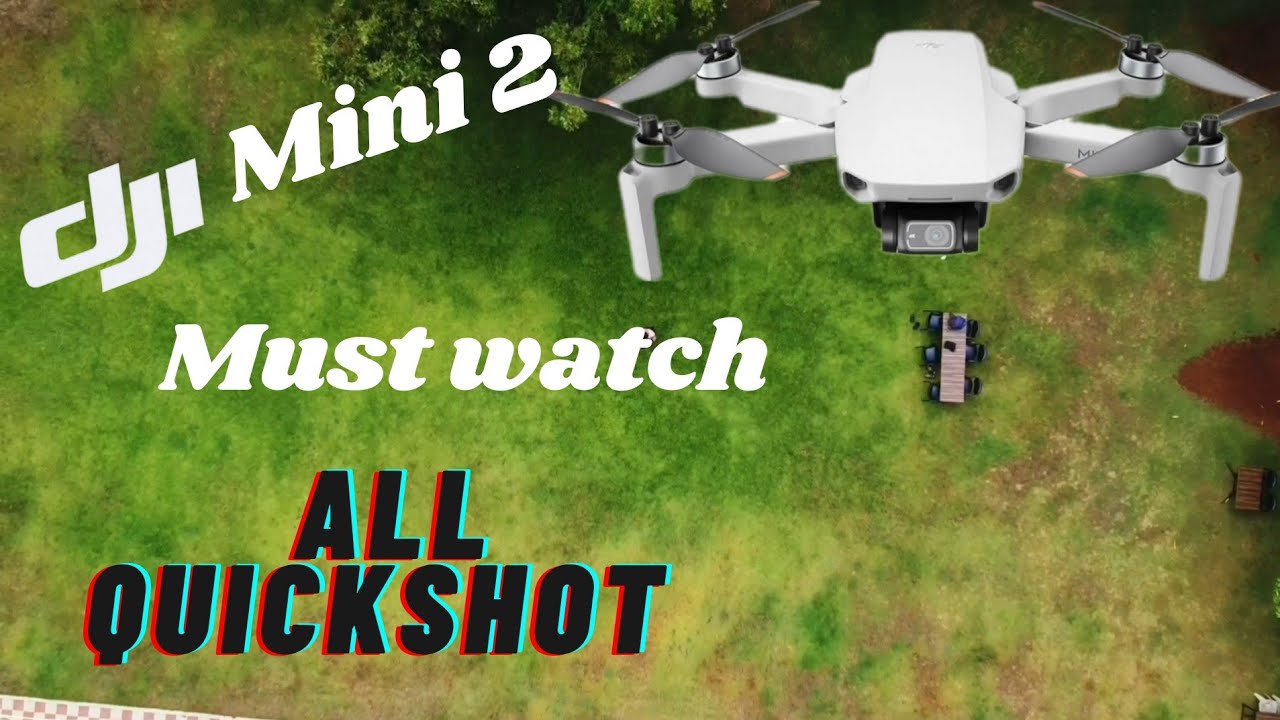 Dji mini 2 Quickshot | mini 2 Quickshot mode - YouTube