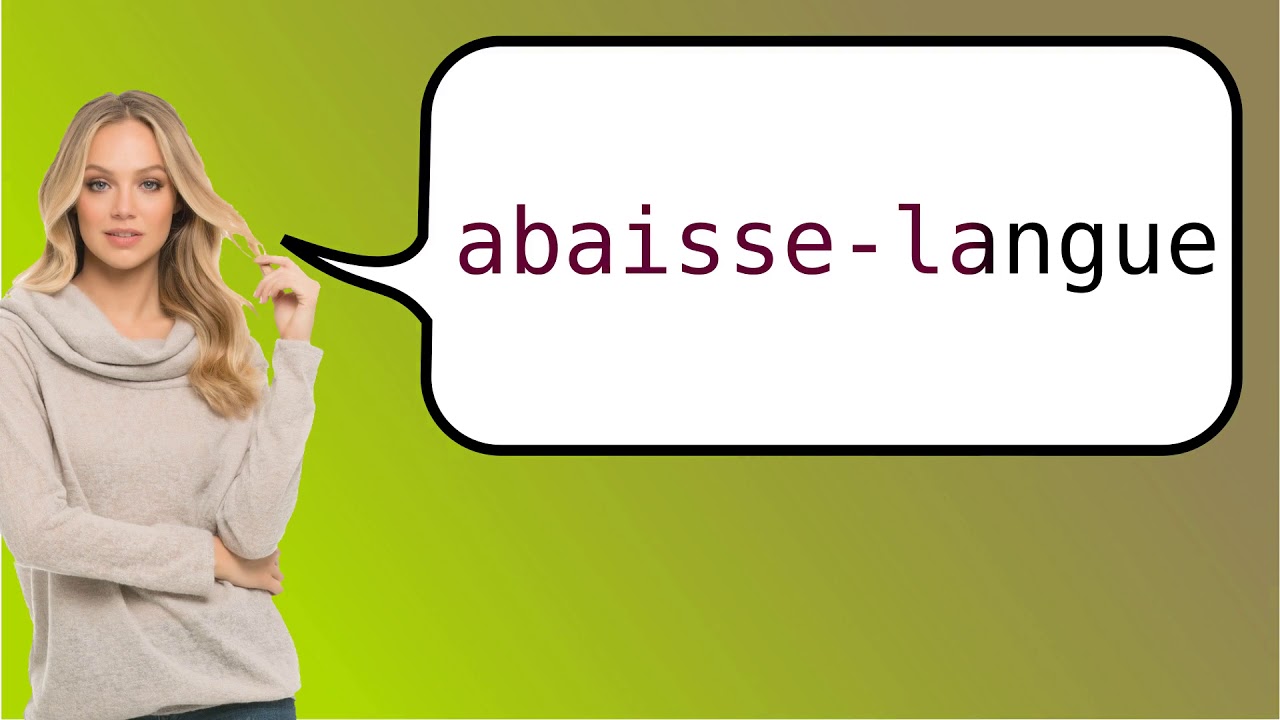 How To Say tongue Depressor In French YouTube how-to-say-tongue-depressor-in-french-youtube
