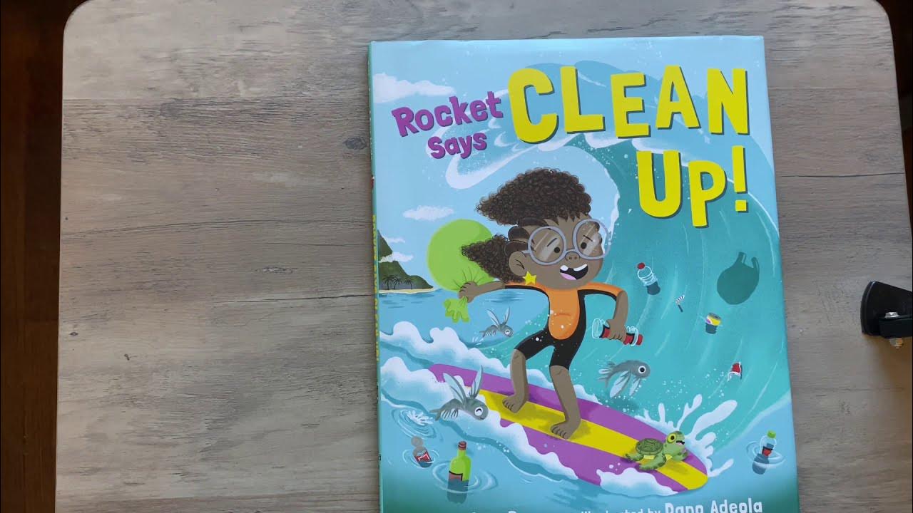 🚀Rocket says Clean Up|| Read aloud|| Flip along|| Storytime with Portia ...