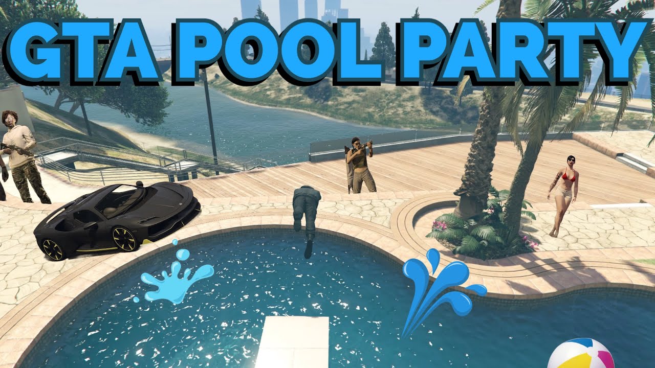 I Threw a Pool Party in Gta ONLINE and This Is How It Went… - YouTube