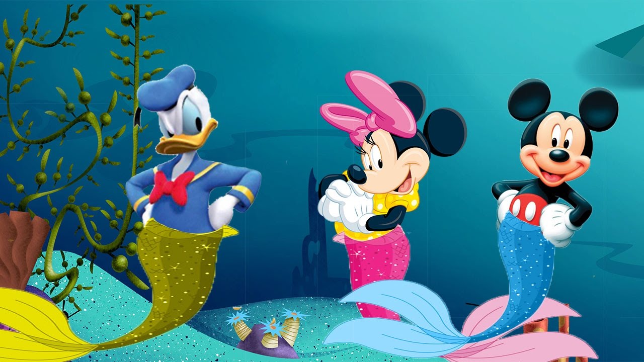 mickey mouse clubhouse makeup bad and good cartoon mickey mouse mermaid ...