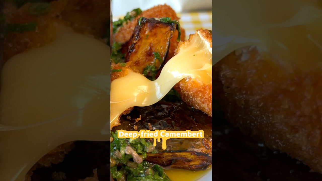 Deep-fried Camembert | Cheese classics | #classicfrench #recipe # ...