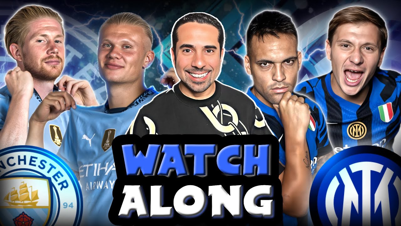 Man City Vs Inter Milan Live Stream🔴 Champions League Live Watchalong ...