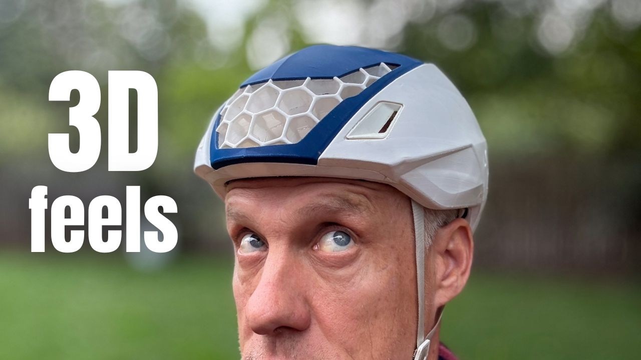 6mo test: 3D-printed KAV Rhoan aero helmet vs normal helmets - YouTube