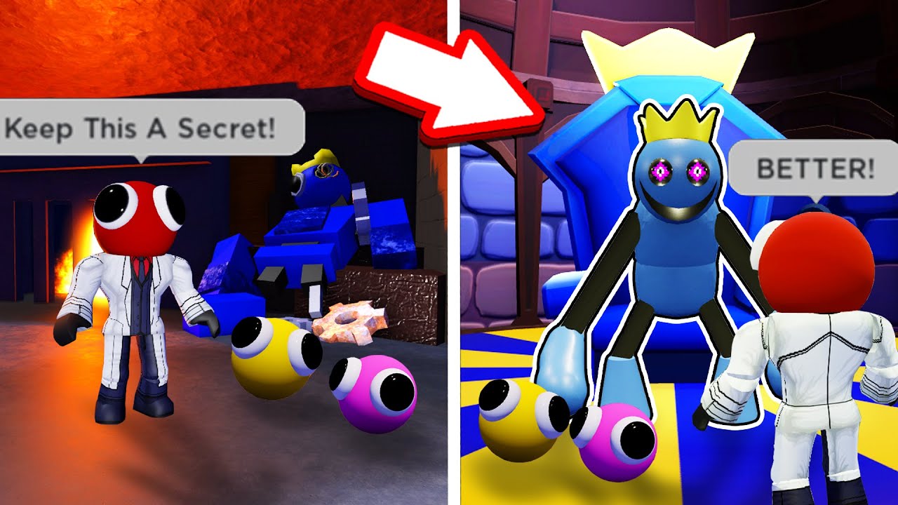 What HAPPENED To These Animatronics In Rainbow Friends Chapter 2? - YouTube
