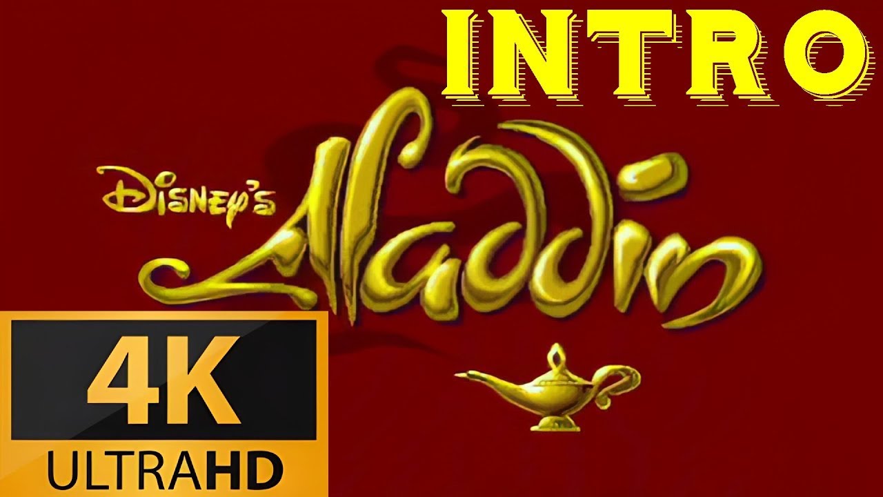 Aladdin - Intro (AI enhanced 4K) - YouTube