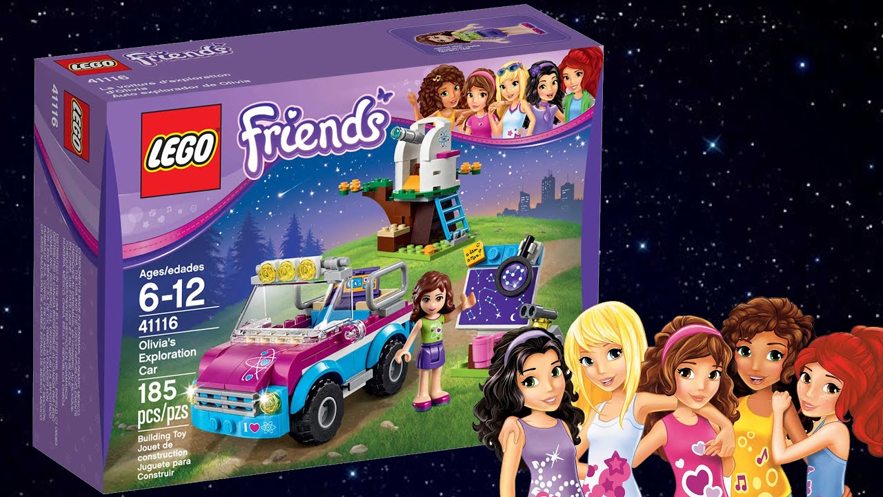 LEGO Friends Olivas Exploration Car Set 41116 Review - YouTube