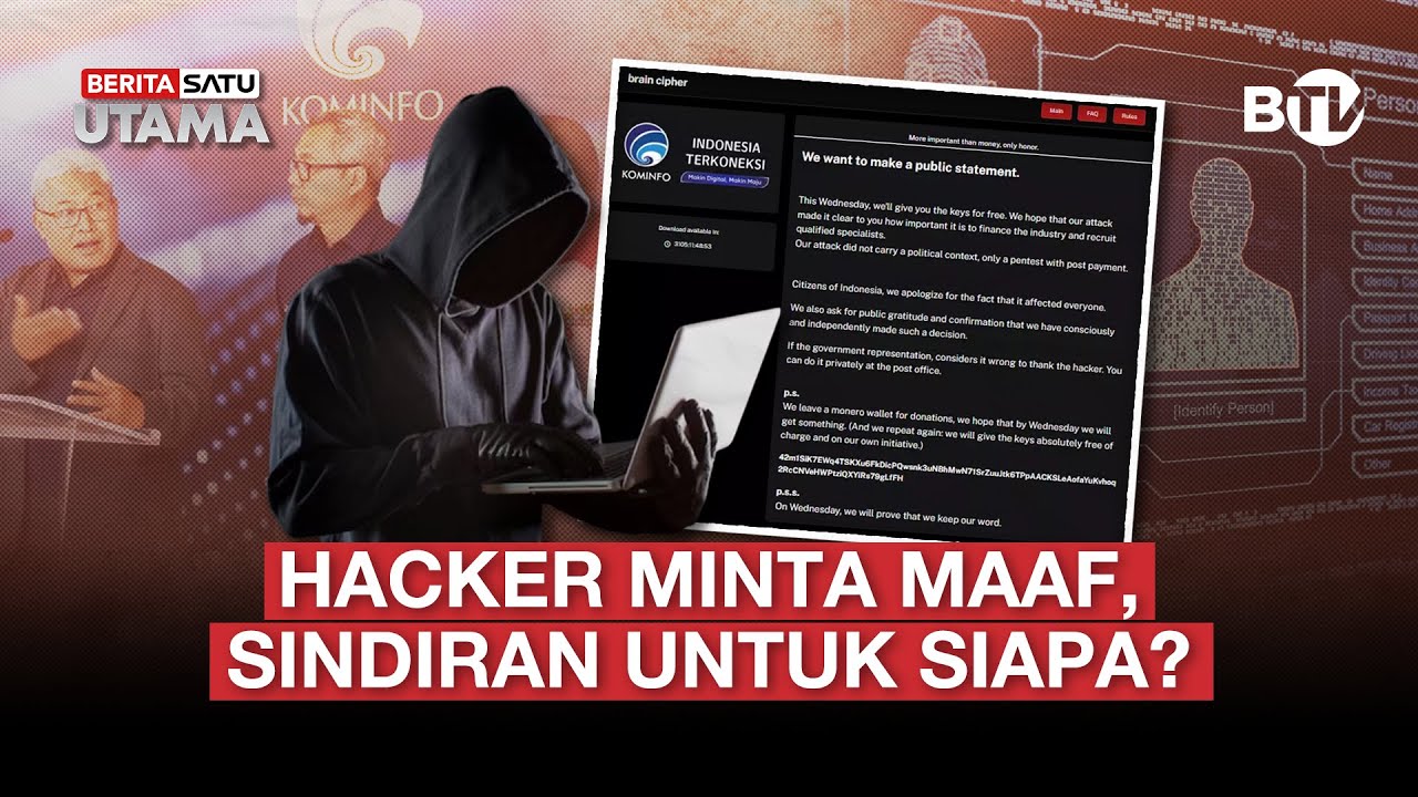 🔴 LIVE | Hacker Minta Maaf, Sindiran Untuk Siapa? - Beritasatu Utama ...