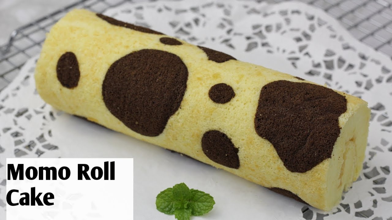Cara Membuat Momo Roll Cake - Momo Roll Cake - YouTube