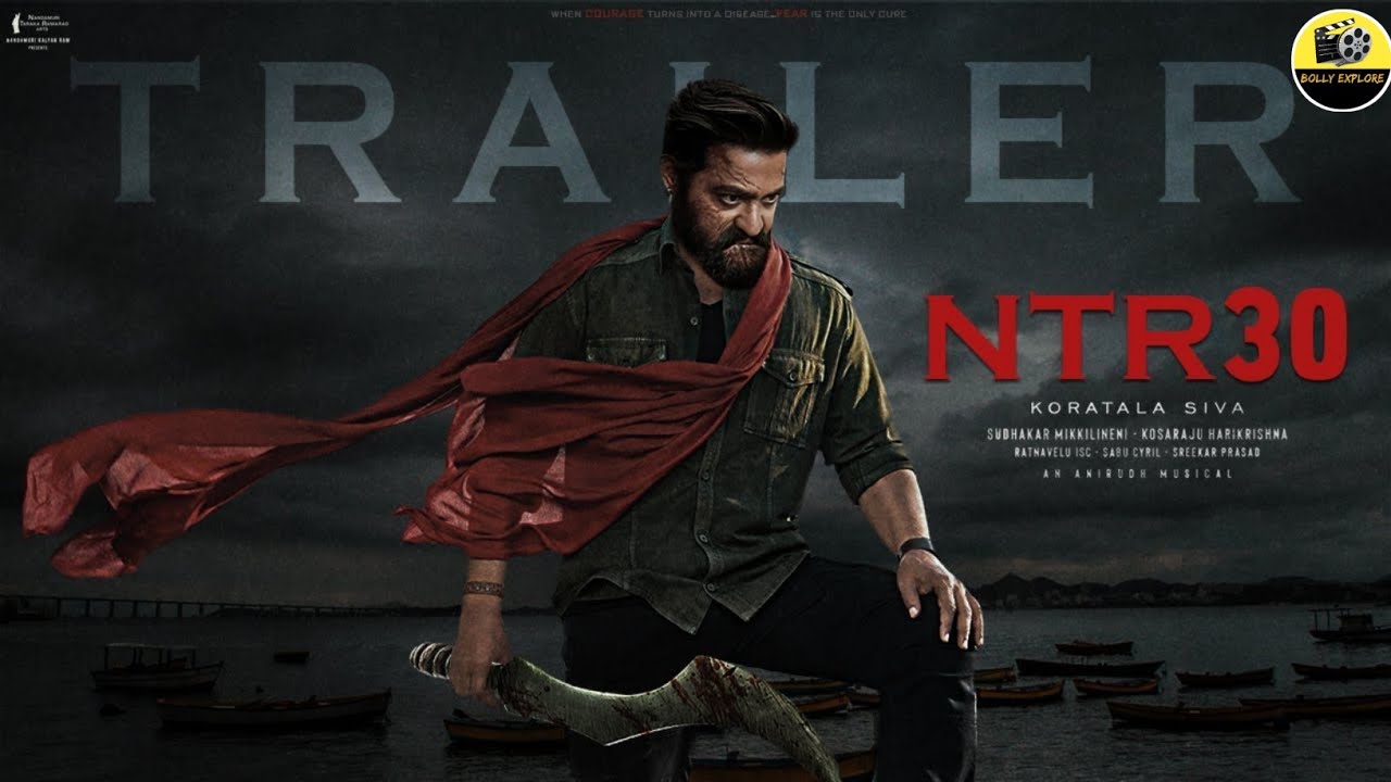 #NTR 30-Junior NTR | NTR 30 Trailer | Kortala shiva | Janhvi Kapoor ...