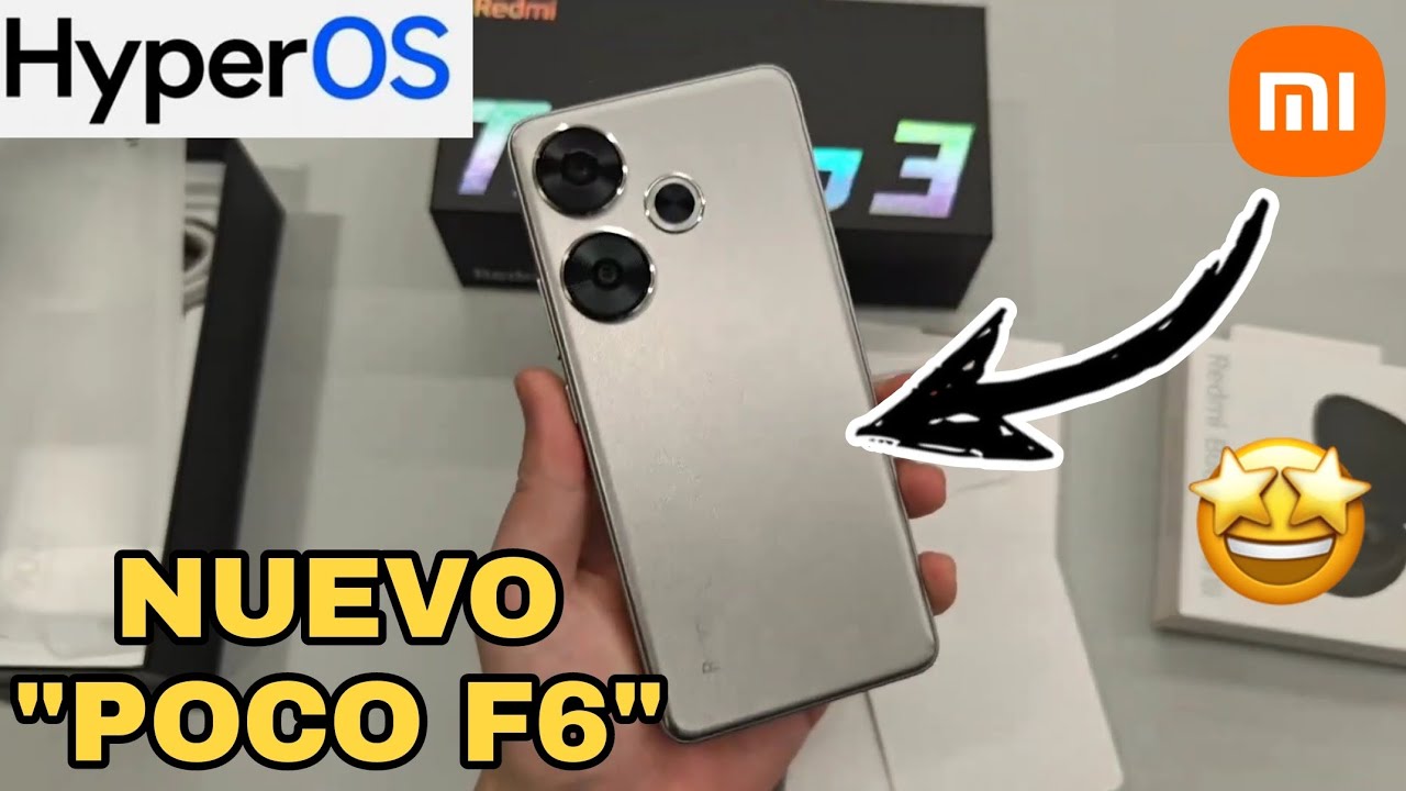 😍ES INCREÍBLE!! Nuevo POCO F6 (Redmi Turbo 3) Lo vas a querer tener Ya💯 ...