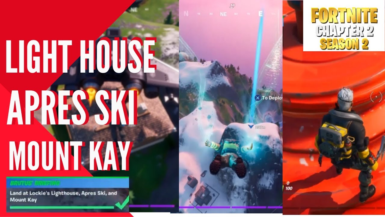 Land at Lockies Lighthouse, Apries Ski and Mount Kay Locations - YouTube