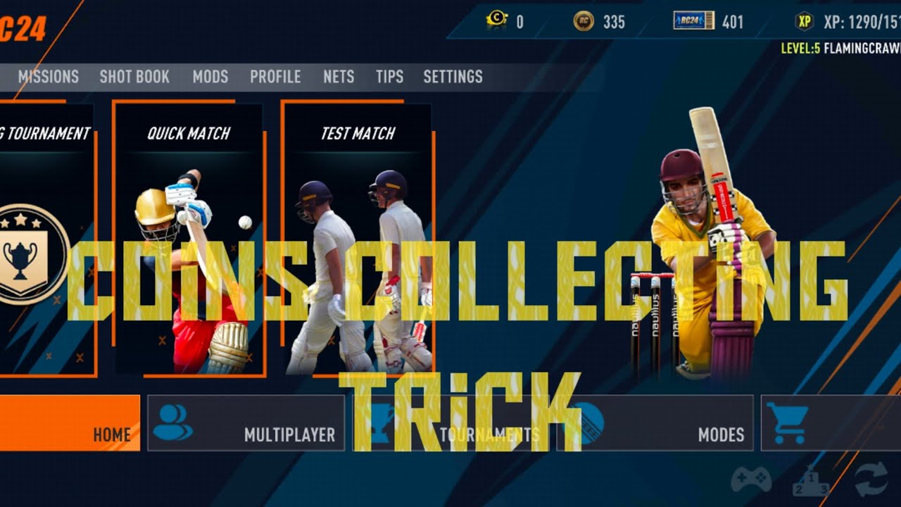 rc 24 coins and ticket collecting trick - YouTube