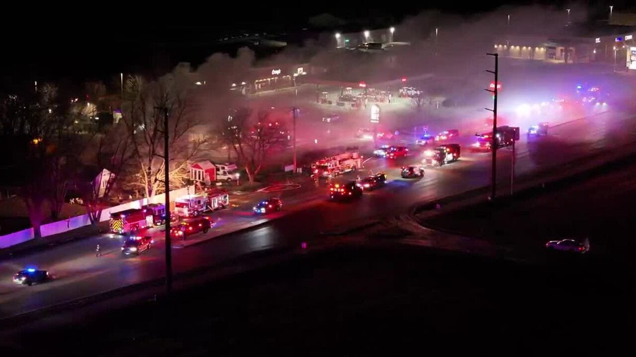Viewer footage: Drone video from Roscoe fire - YouTube