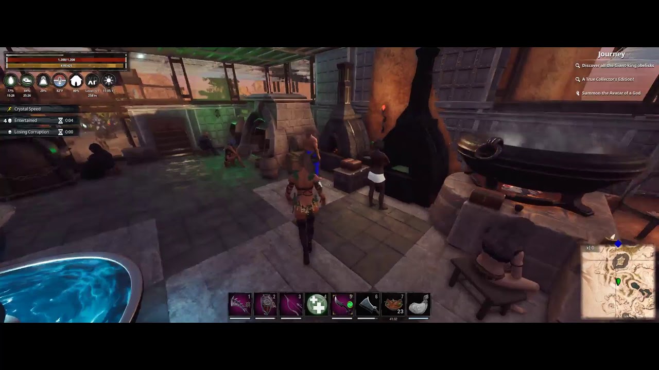 Conan Exiles EEWA / AOC scouting the council of wolves - YouTube