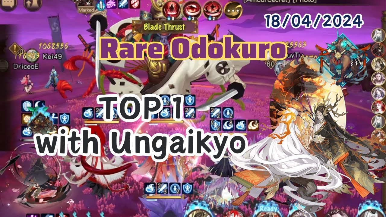 Rare Odokuro - TOP 1 lineup with SSR Ungaikyo & Izanami - YouTube
