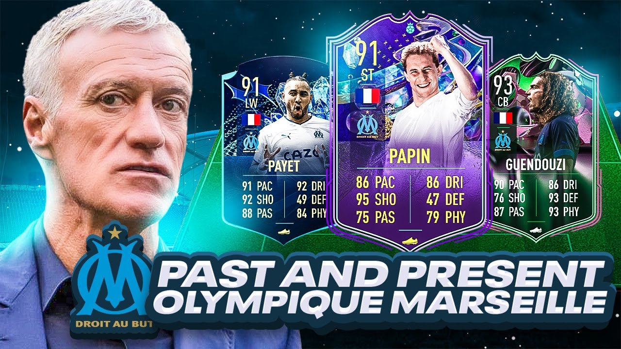 BEST PAST AND PRESENT OLYMPIQUE MARSEILLE SQUAD IN FIFA 23! - YouTube