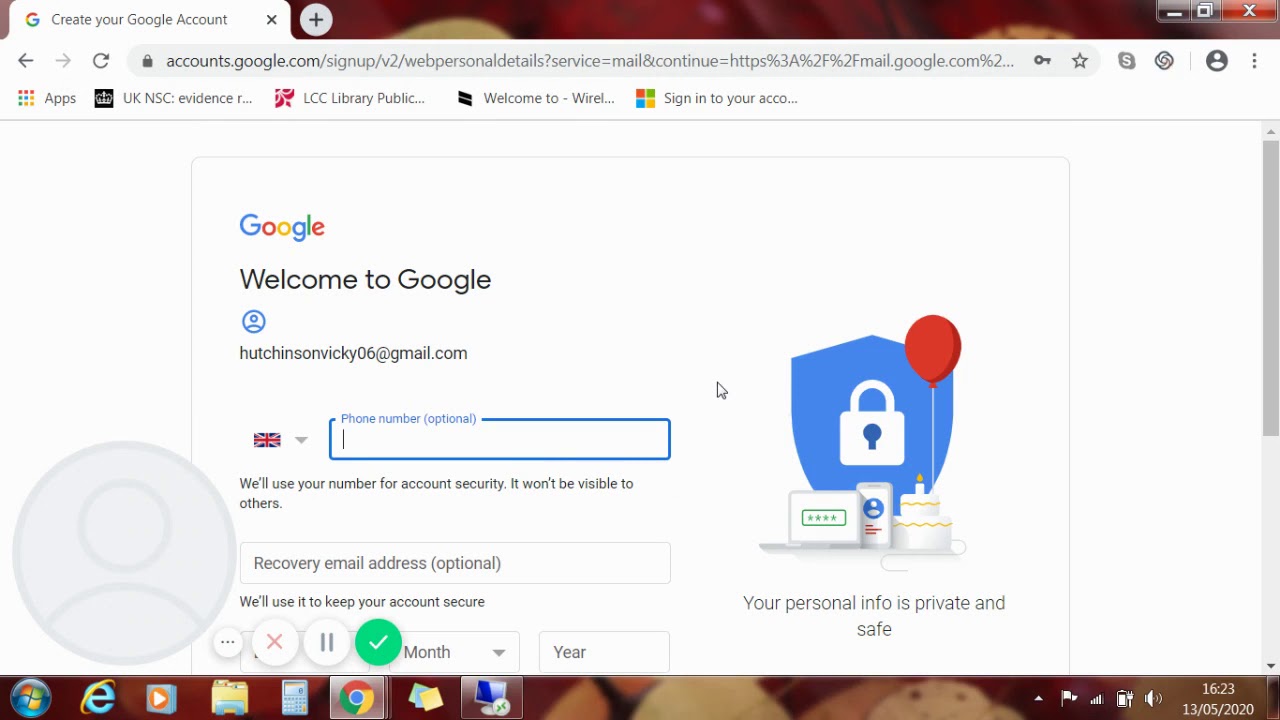 How to Create a Gmail Account for Beginners - YouTube